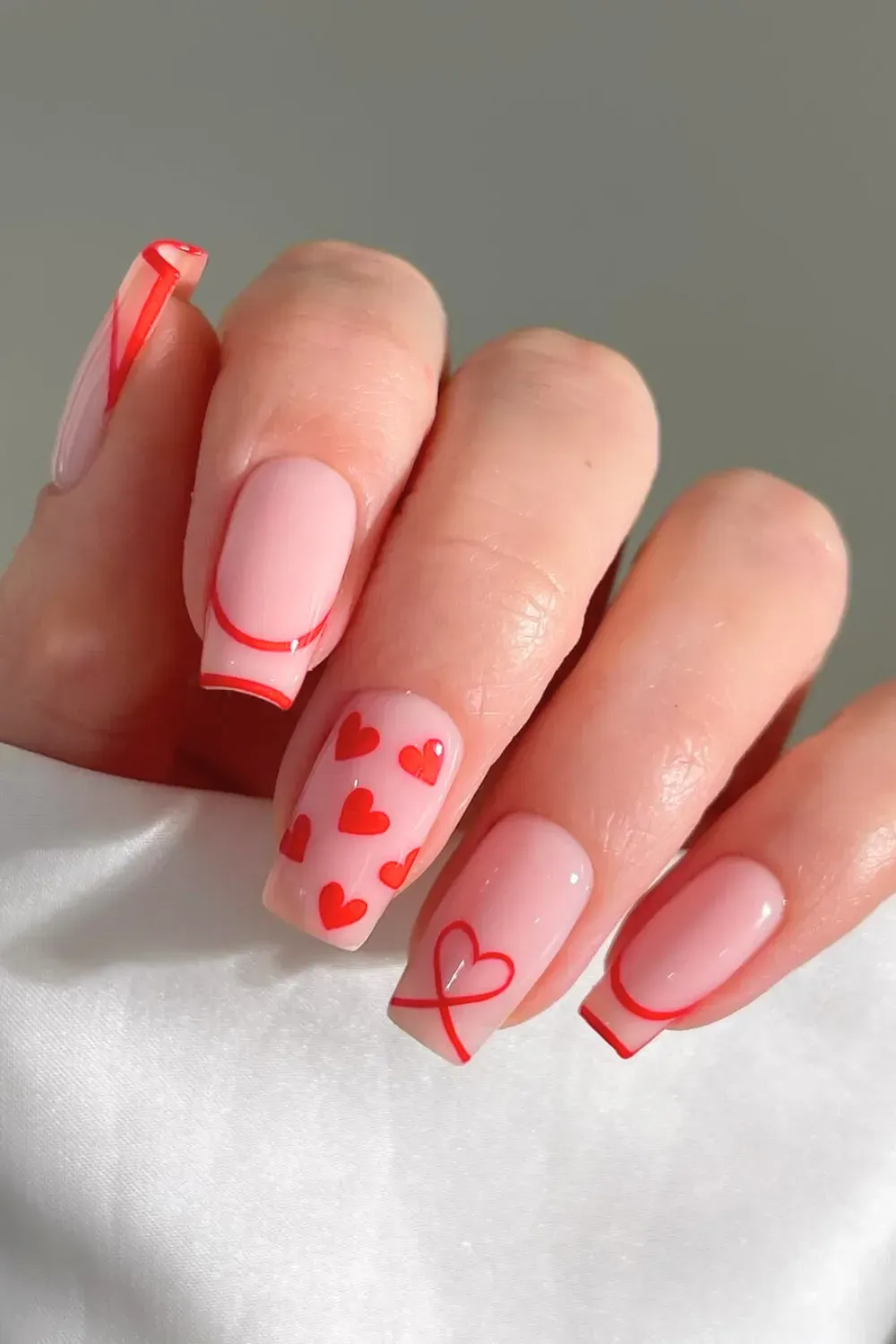 15 Heart Nail Designs Pinterest Is Obsessed With in 2026 — Romantic ...